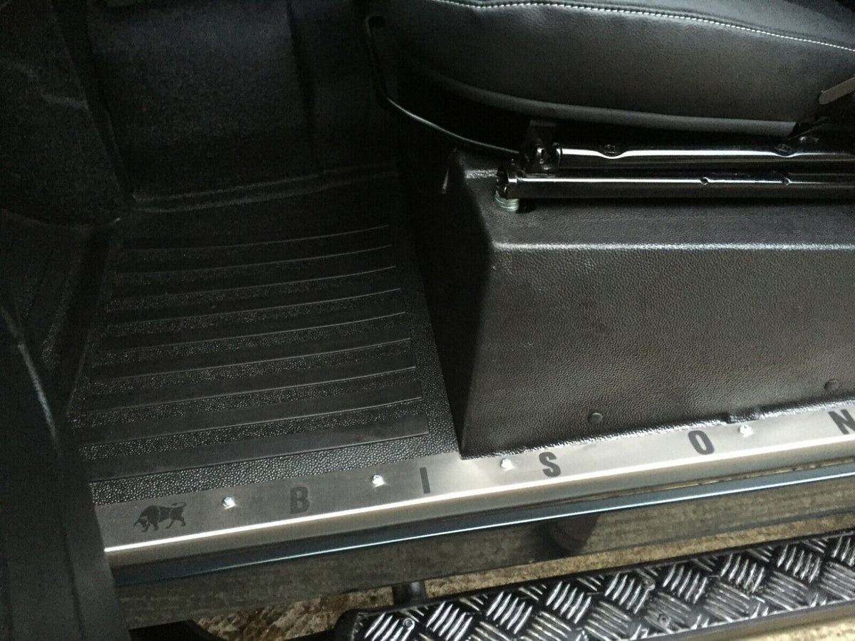 BISON FRONT door carpet retainer trim To Fit Land Rover Defender 90/11 ...